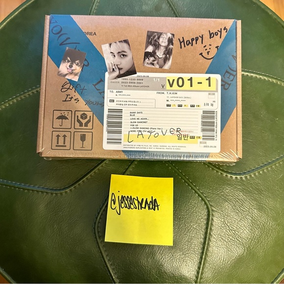 Media | V Of Bts Layover Blue Version | Poshmark